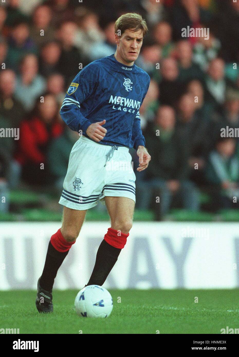 RICHARD GOUGH GLASGOW RANGERS FC 29 November 1995 Stock Photo - Alamy