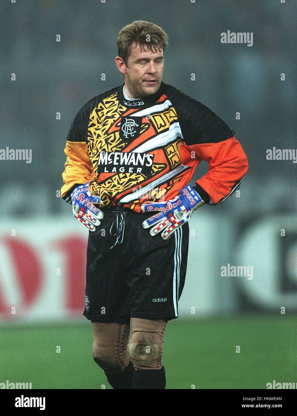 ANDY GORAM GLASGOW RANGERS FC 29 November 1995 Stock Photo - Alamy