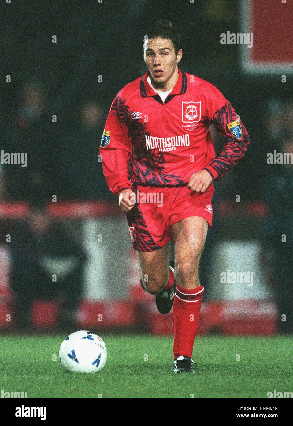 EOIN JESS ABERDEEN FC 29 November 1995 Stock Photo - Alamy