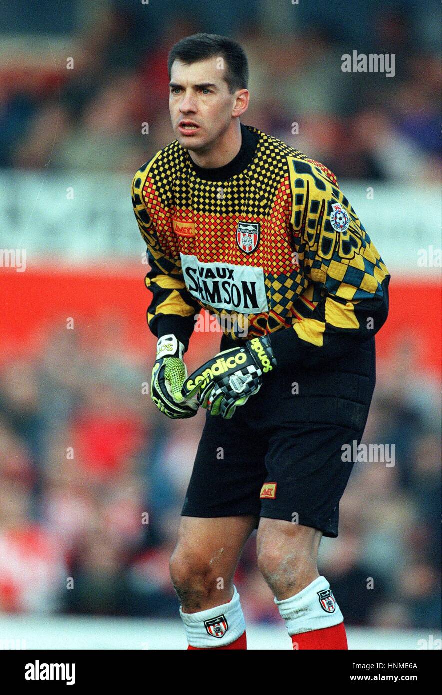 ALEC CHAMBERLAIN SUNDERLAND FC 12 December 1995 Stock Photo - Alamy