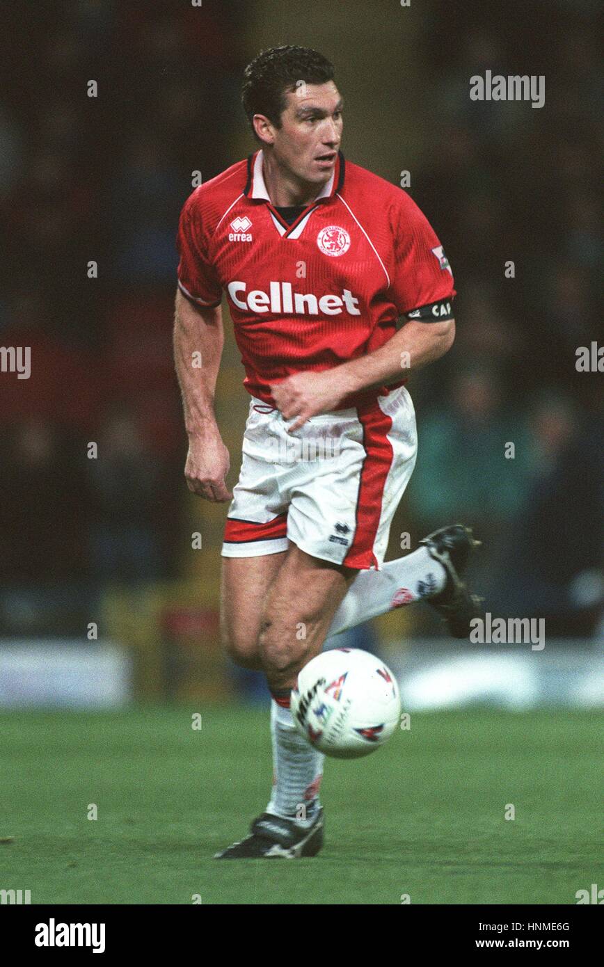 NIGEL PEARSON MIDDLESBROUGH FC 18 December 1995 Stock Photo - Alamy