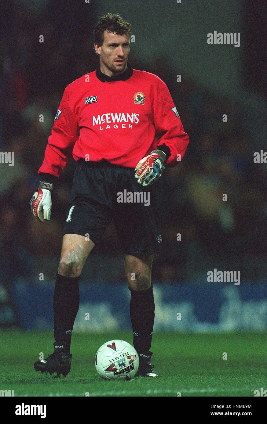 TIM FLOWERS BLACKBURN ROVERS FC 23 January 1995 Stock Photo - Alamy