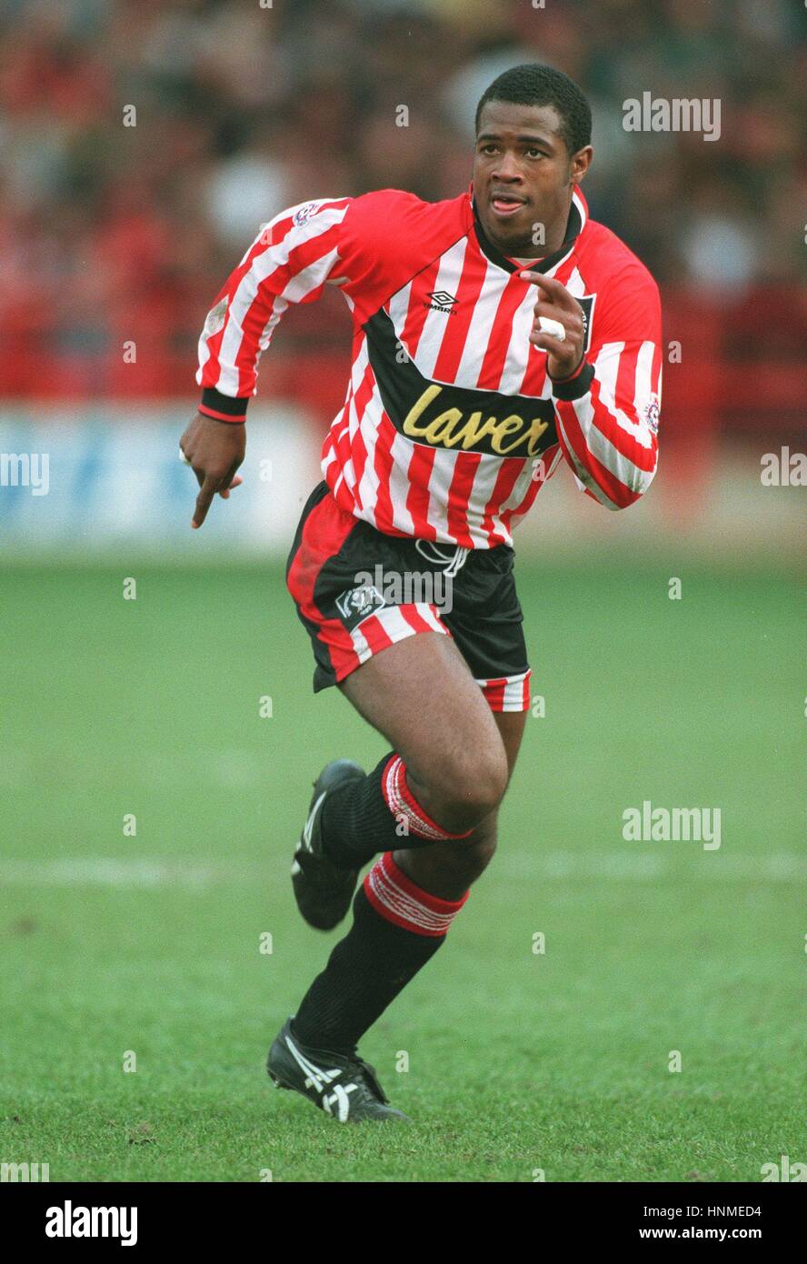 NATHAN BLAKE SHEFFIELD UNITED FC 27 March 1995 Stock Photo - Alamy