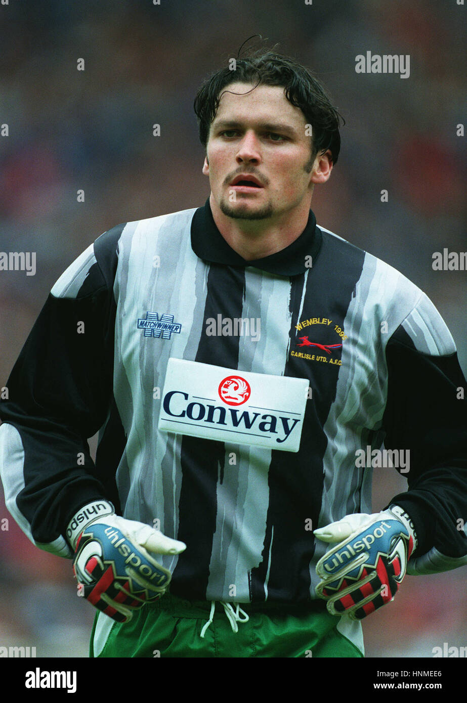TONY CAIG CARLISLE UNITED FC 24 April 1995 Stock Photo - Alamy