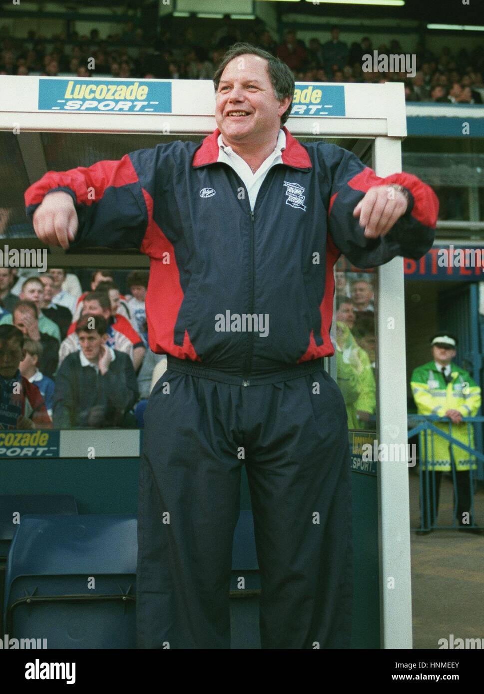 BARRY FRY BIRMINGHAM CITY FC MANAGER 12 July 1995 Stock Photo - Alamy