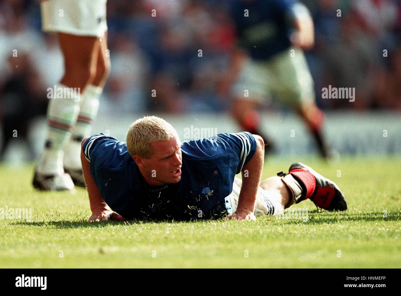 PAUL GASCOIGNE GLASGOW RANGERS FC 31 July 1995 Stock Photo - Alamy