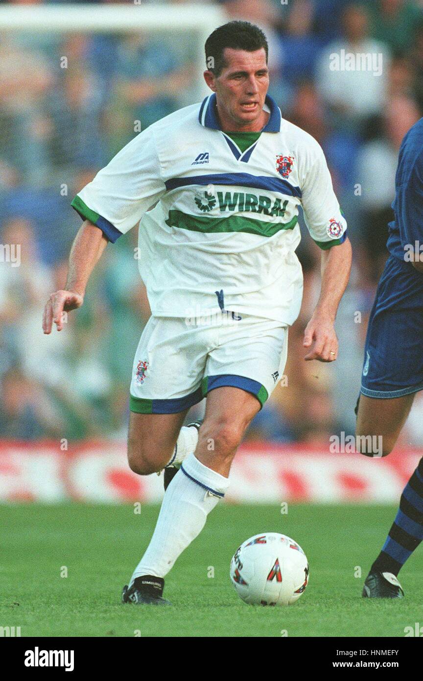 LIAM O'BRIEN TRANMERE ROVERS FC 31 July 1995 Stock Photo - Alamy