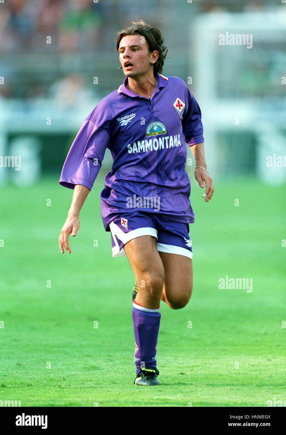 CHRISTIANO ZANETTI FIORENTINA 09 August 1995 Stock Photo - Alamy