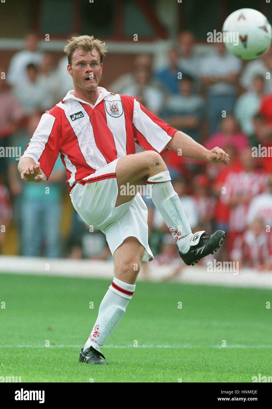 KEITH SCOTT STOKE CITY FC 17 August 1995 Stock Photo - Alamy