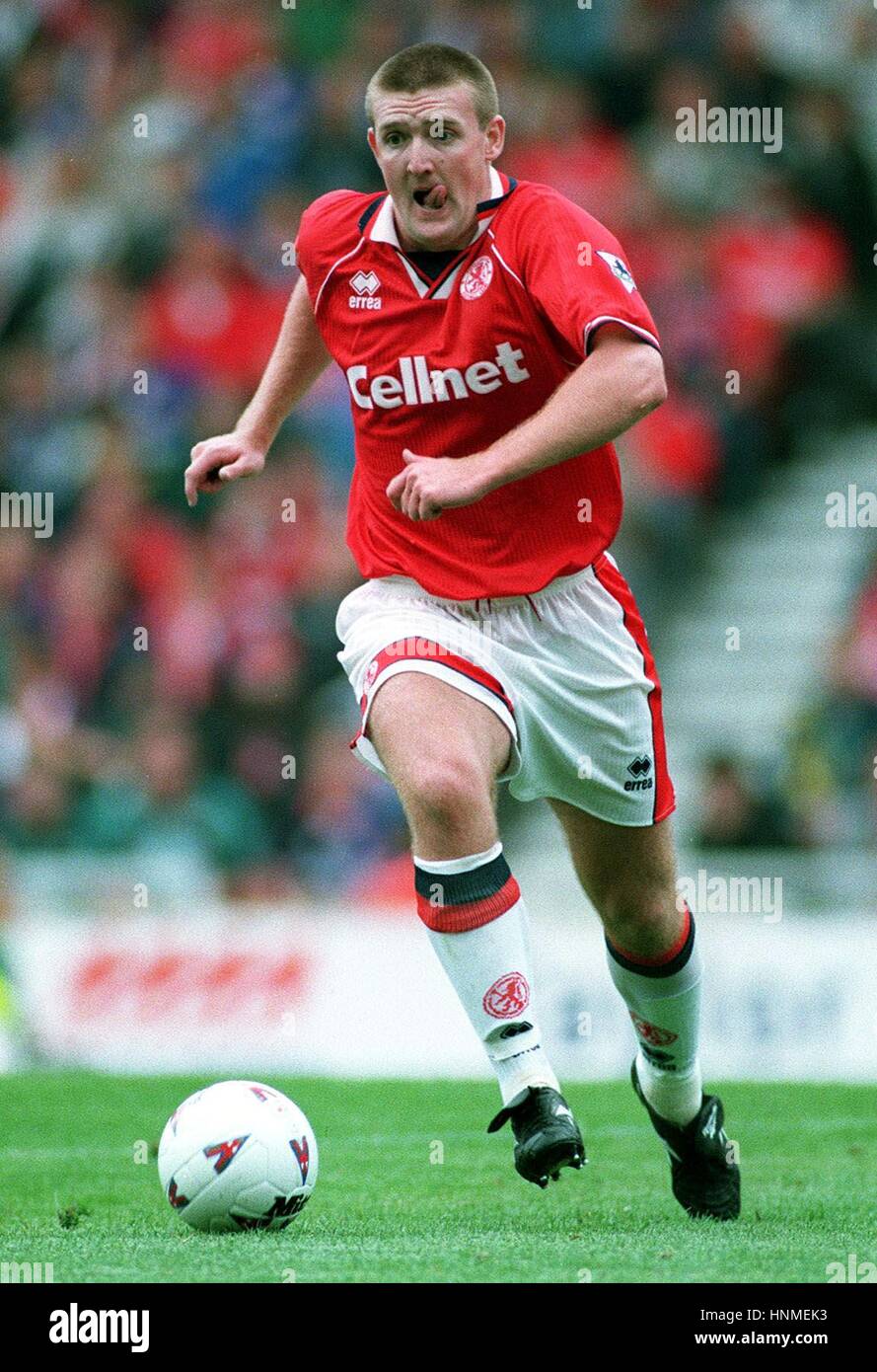 JAMIE POLLOCK MIDDLESBROUGH FC 29 August 1995 Stock Photo - Alamy