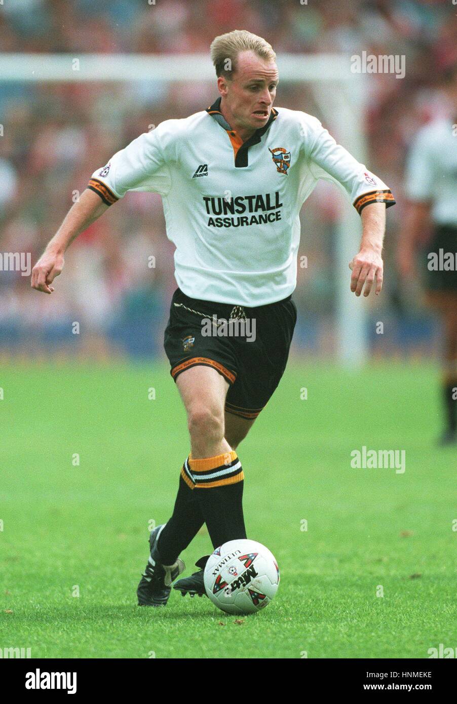 JON MCCARTHY PORT VALE FC 30 August 1995 Stock Photo - Alamy