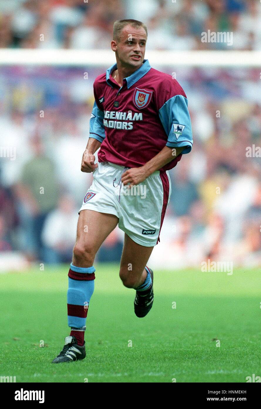 MARCO BOOGERS WEST HAM UNITED FC 30 August 1995 Stock Photo - Alamy