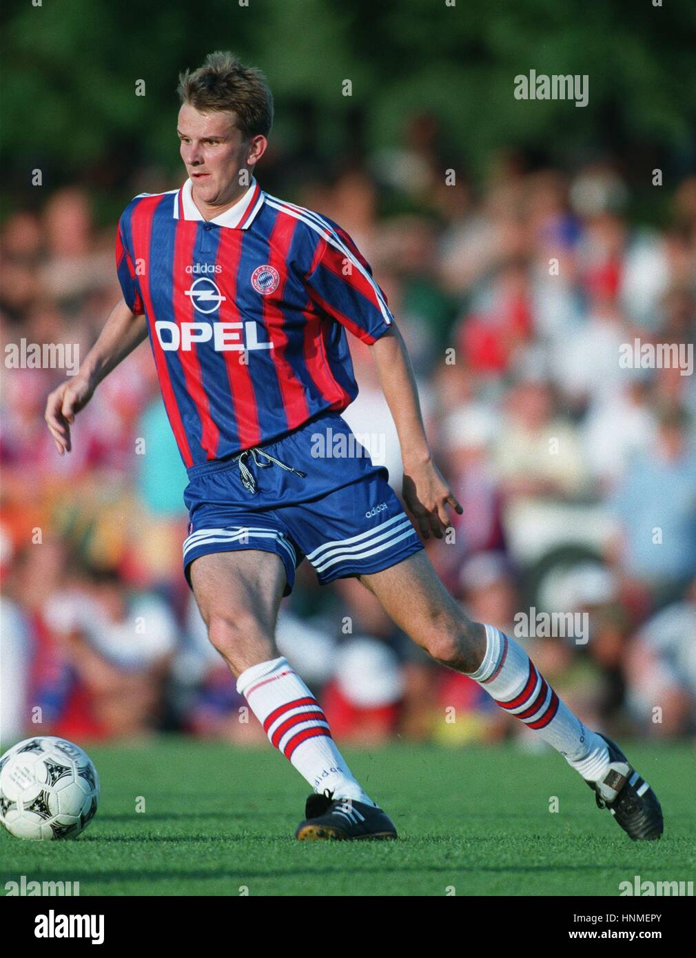 DIETMAR HAMANN BAYERN MUNICH FC 14 September 1995 Stock Photo - Alamy
