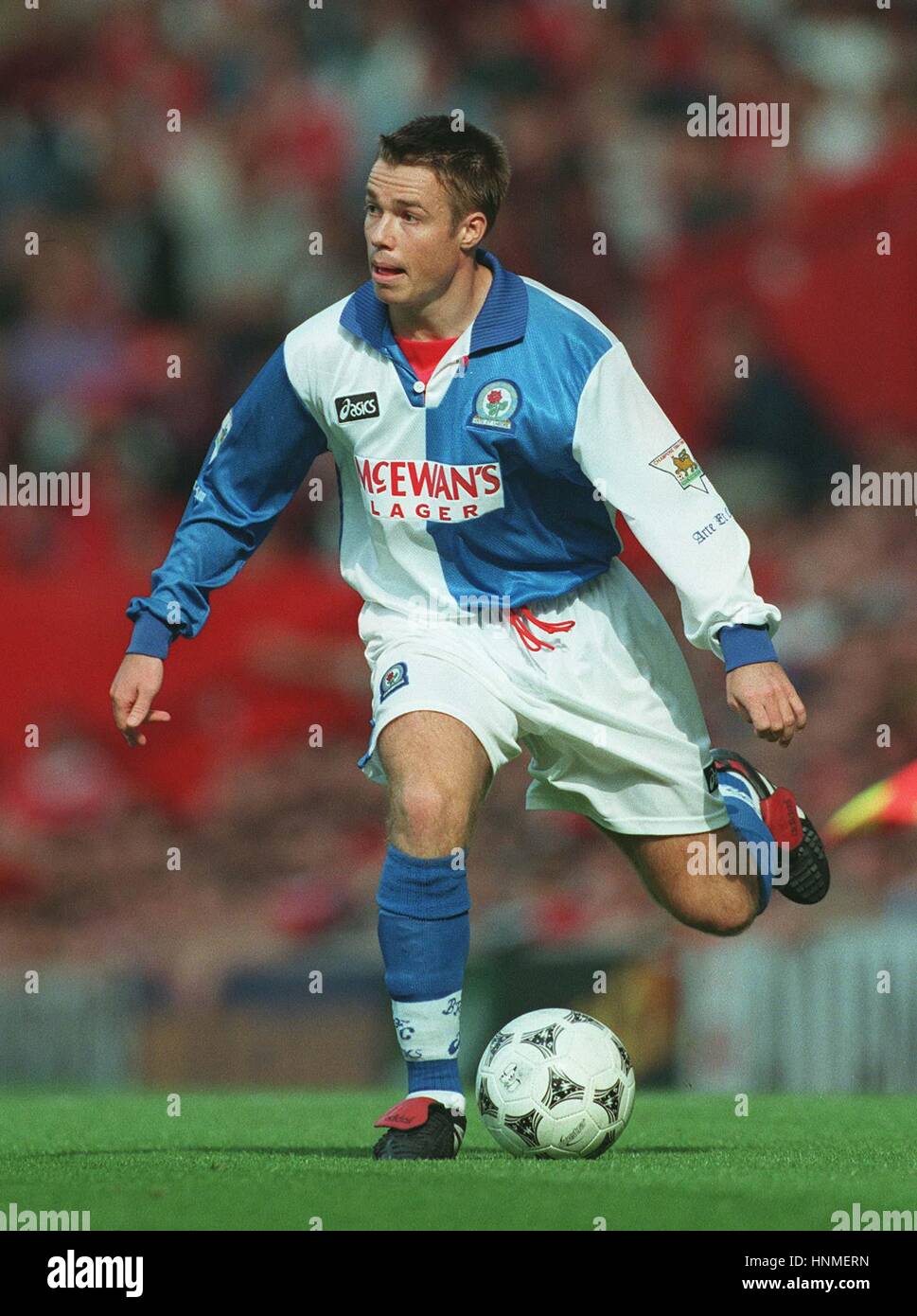 GRAEME LE SAUX BLACKBURN ROVERS FC 28 September 1995 Stock Photo - Alamy