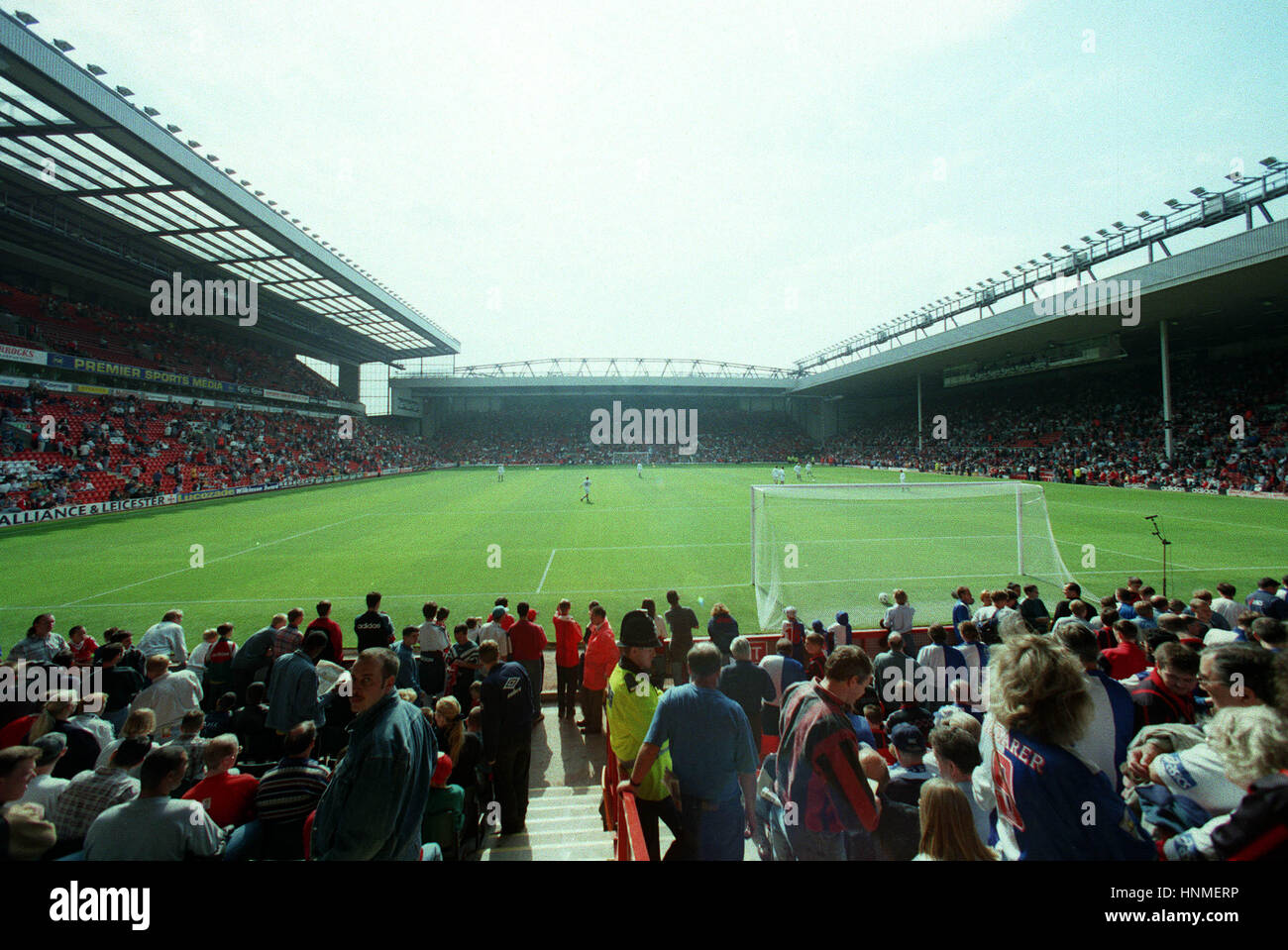 ANFIELD MERSEYSIDE LIVERPOOL FOOTBALL GROUND 28 September 1995 Stock ...