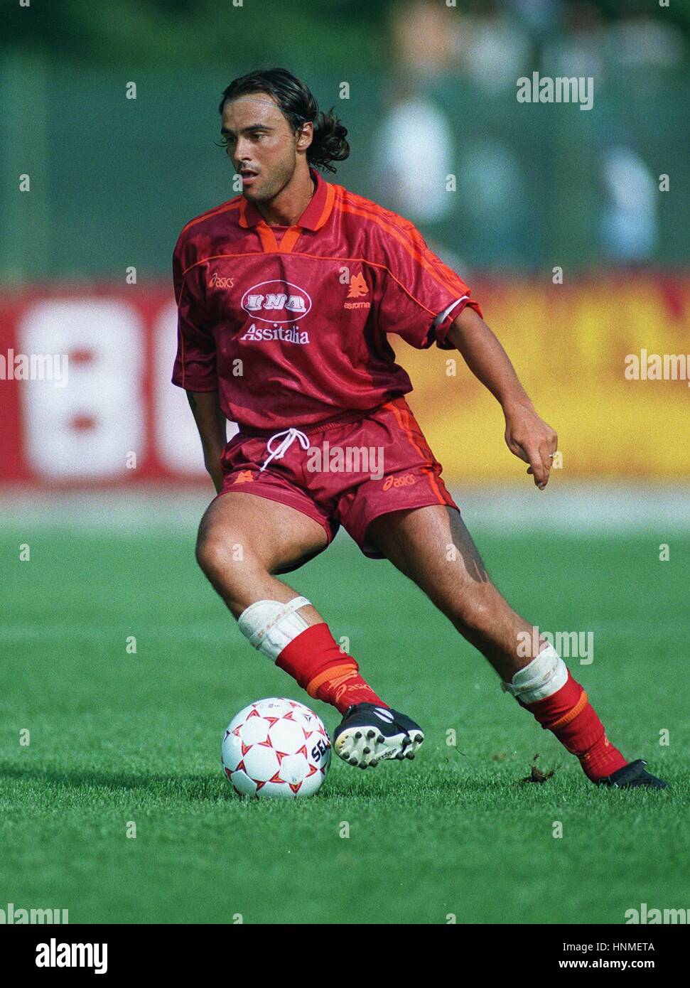 GIUSEPPE GIANNINI AS ROMA 28 September 1995 Stock Photo: 133831050 - Alamy