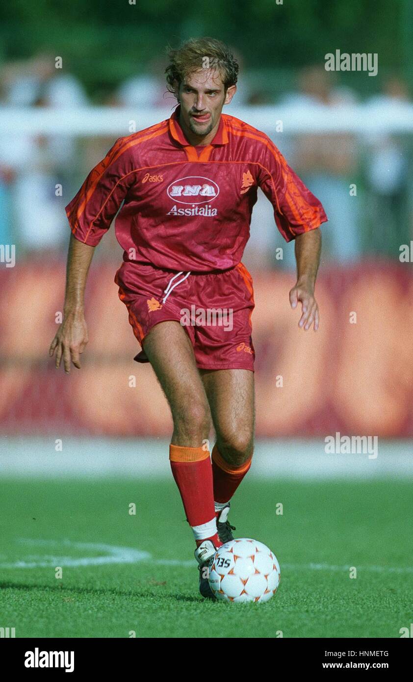 MARCO LANNA AS ROMA 28 September 1995 Stock Photo - Alamy