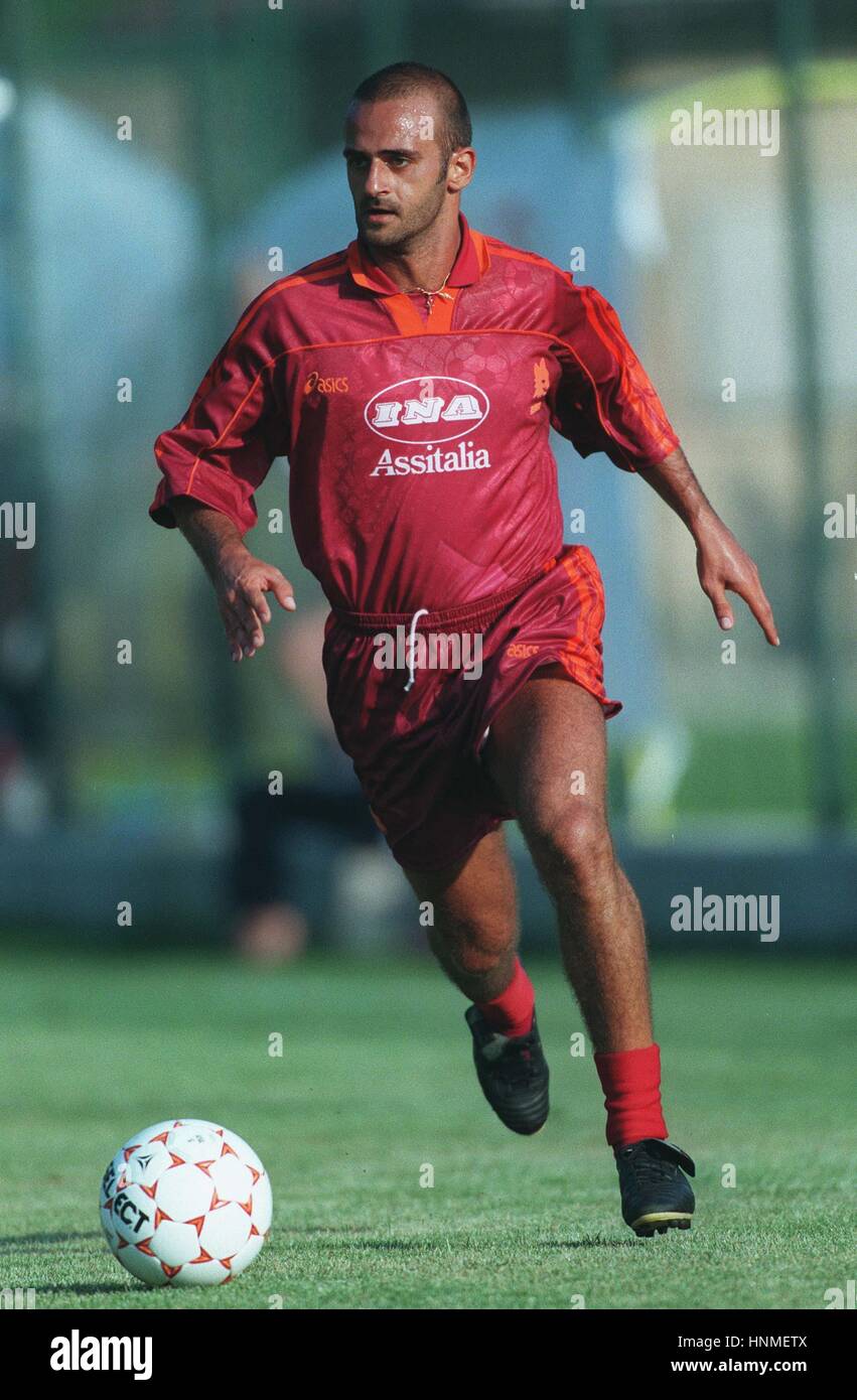 FRANCESCO STATUTO AS ROMA 28 September 1995 Stock Photo - Alamy