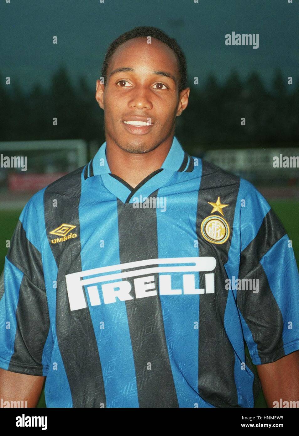 PAUL INCE INTER MILAN FC 29 September 1995 Stock Photo - Alamy