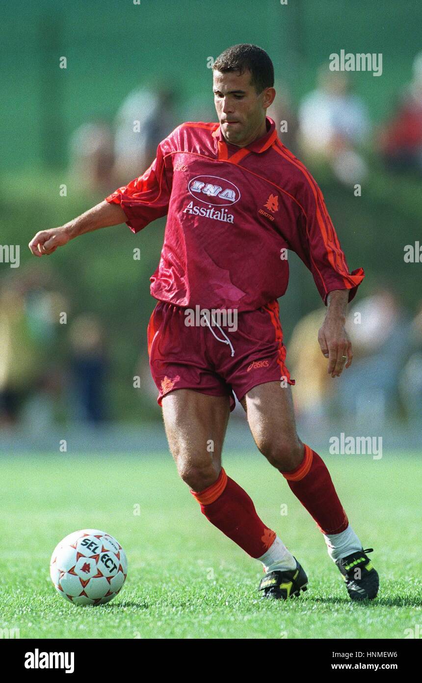 LUIGI DI BIAGIO AS ROMA 23 November 1995 Stock Photo - Alamy