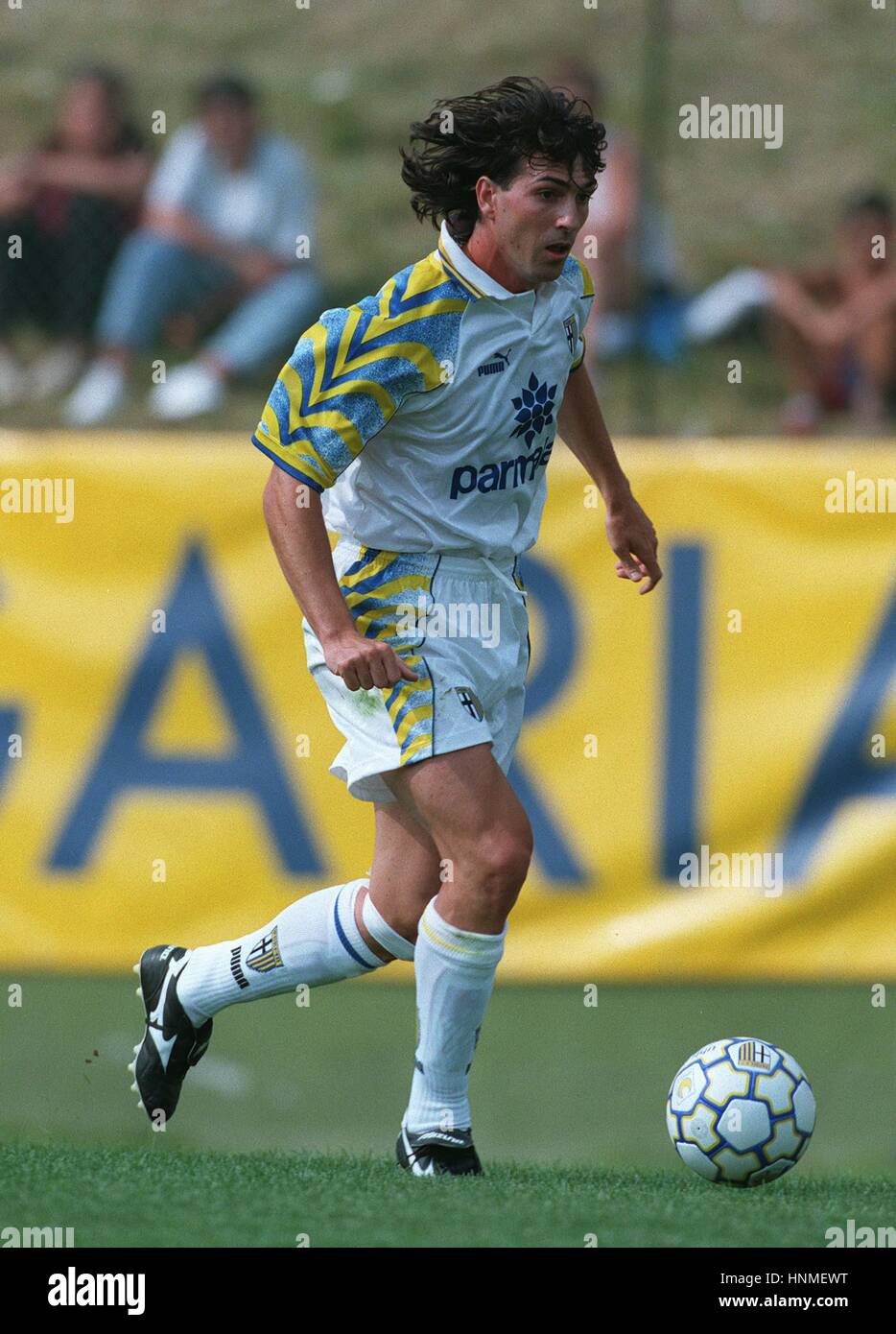ALESSANDRO MELLI PARMA FC 29 September 1995 Stock Photo - Alamy