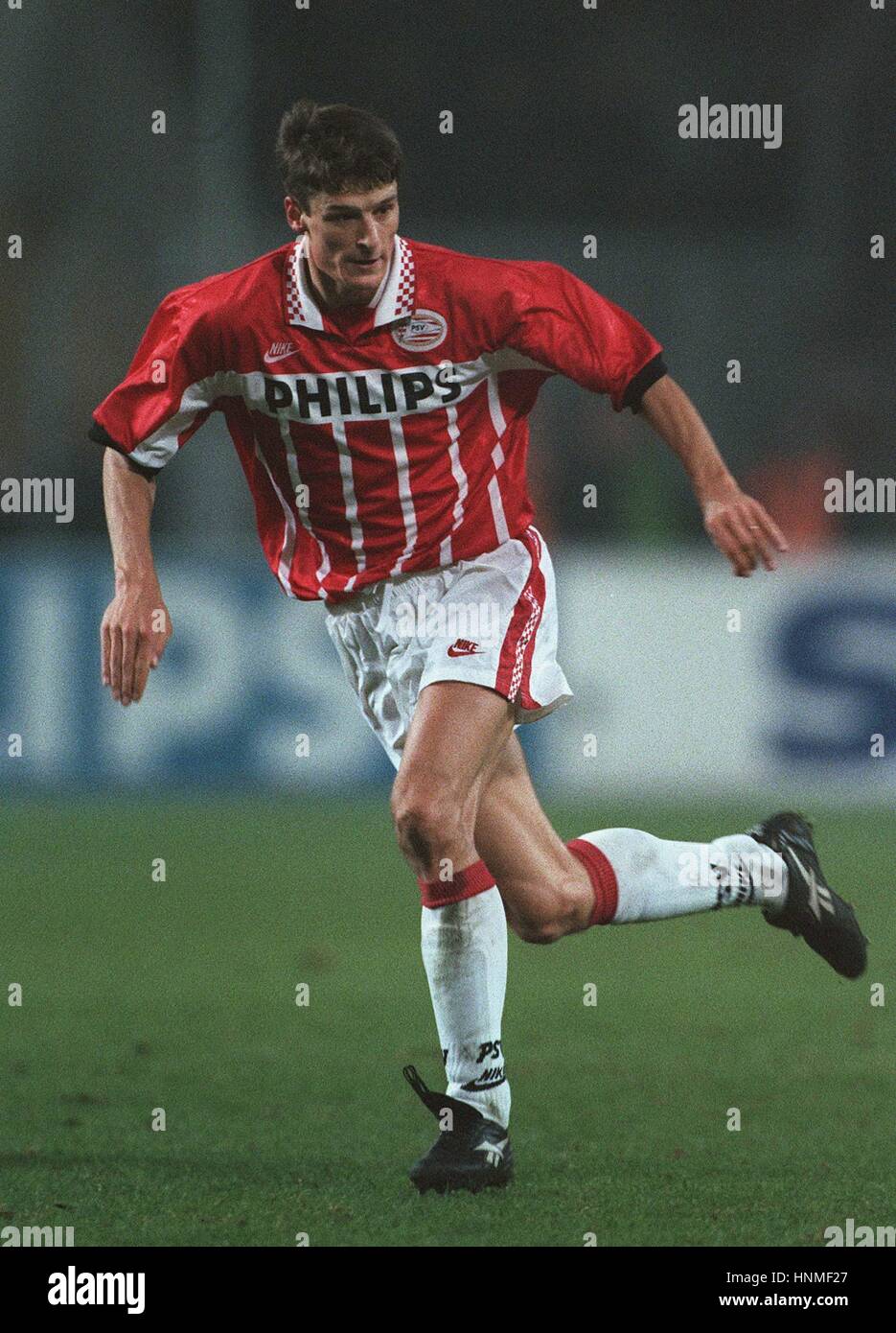 WIM JONK PSV EINDHOVEN 07 November 1995 Stock Photo - Alamy