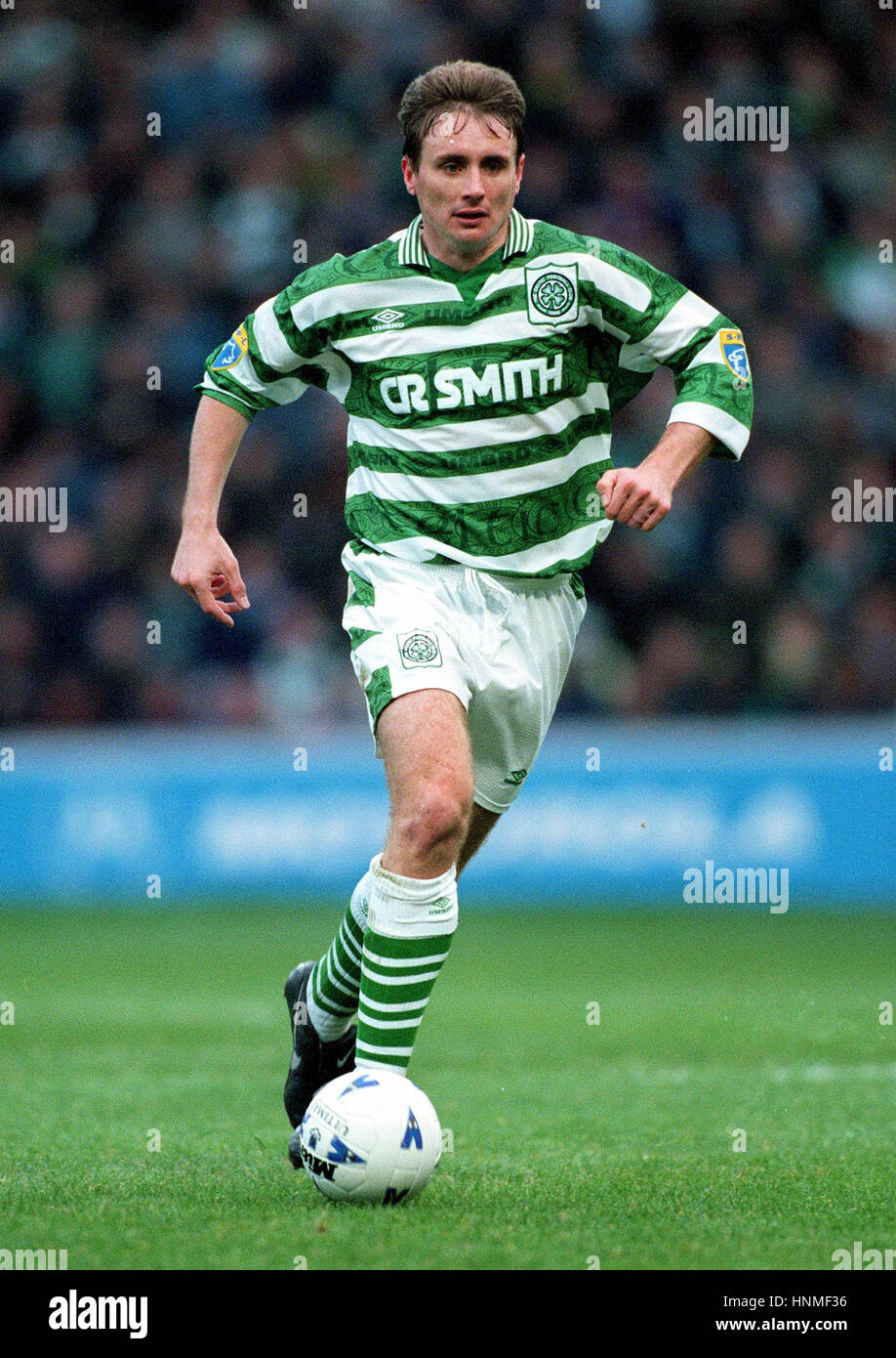 TOMMY BOYD GLASGOW CELTIC FC 29 November 1995 Stock Photo - Alamy