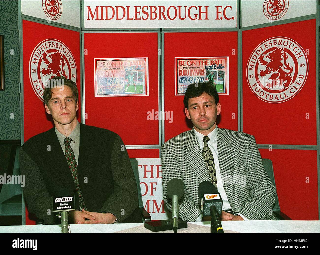 JAN AAGE FJORTOFT ROBSON MIDDLESBROUGH SIGN MIDDLESBROUGH SIGN FJORTOFT ...