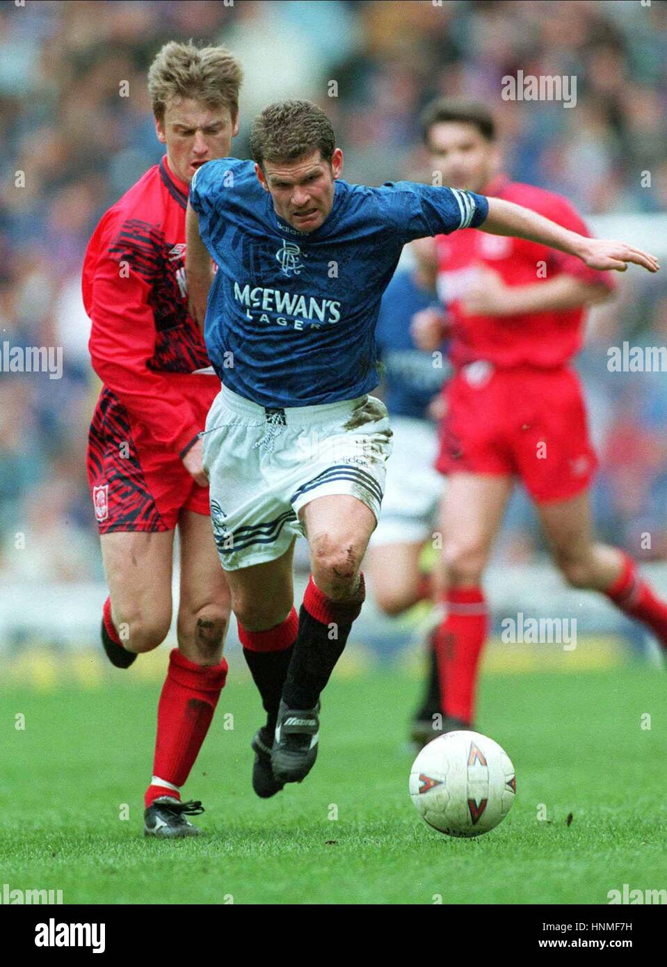 IAN DURRANT SCOTT BOOTH RANGERS V ABERDEEN RANGERS V ABERDEEN 08 April ...
