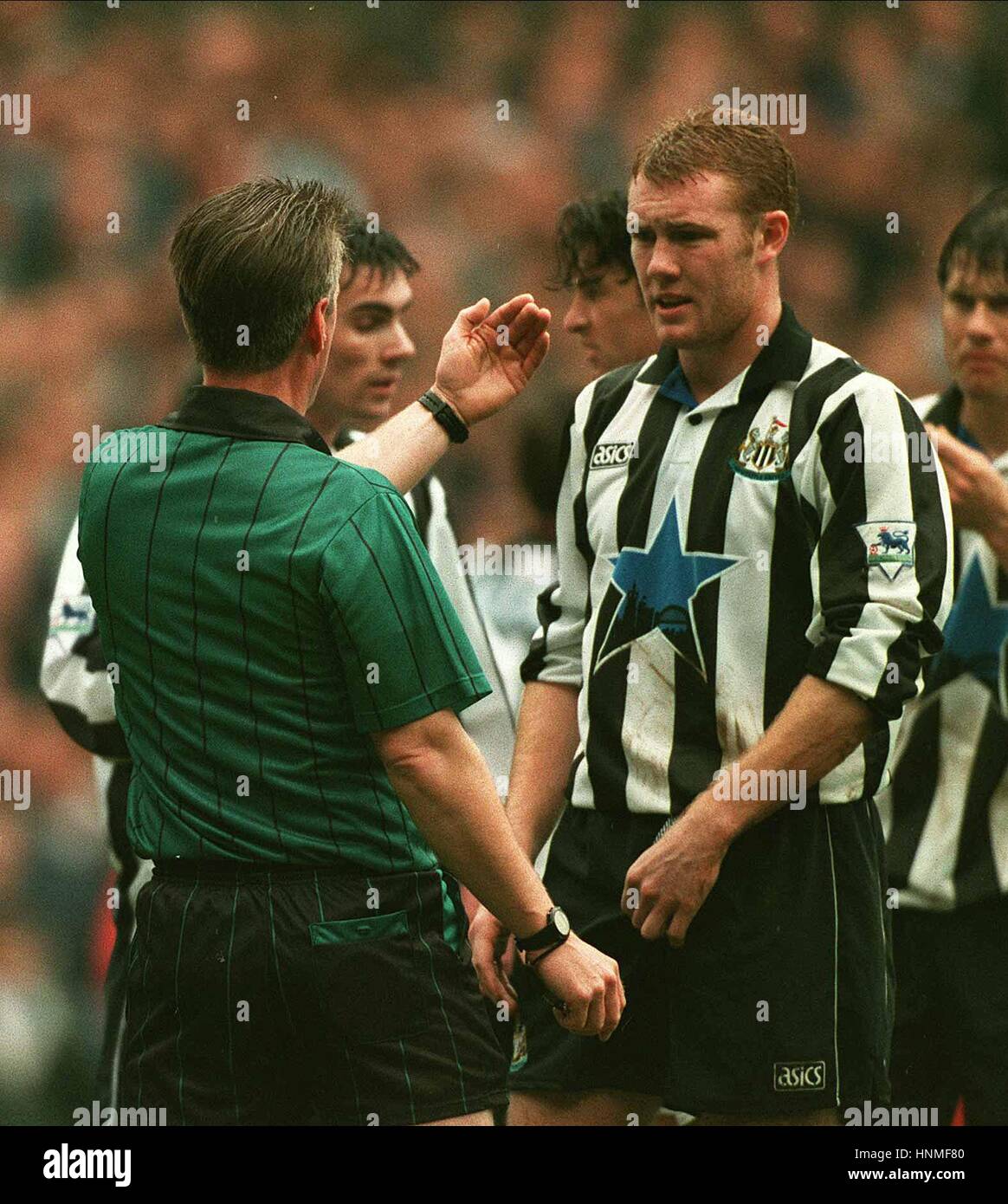 STEVE WATSON REFEREE DANSON NEWCASTLE UNITED V NEWCASTLE UTD V LEEDS ...