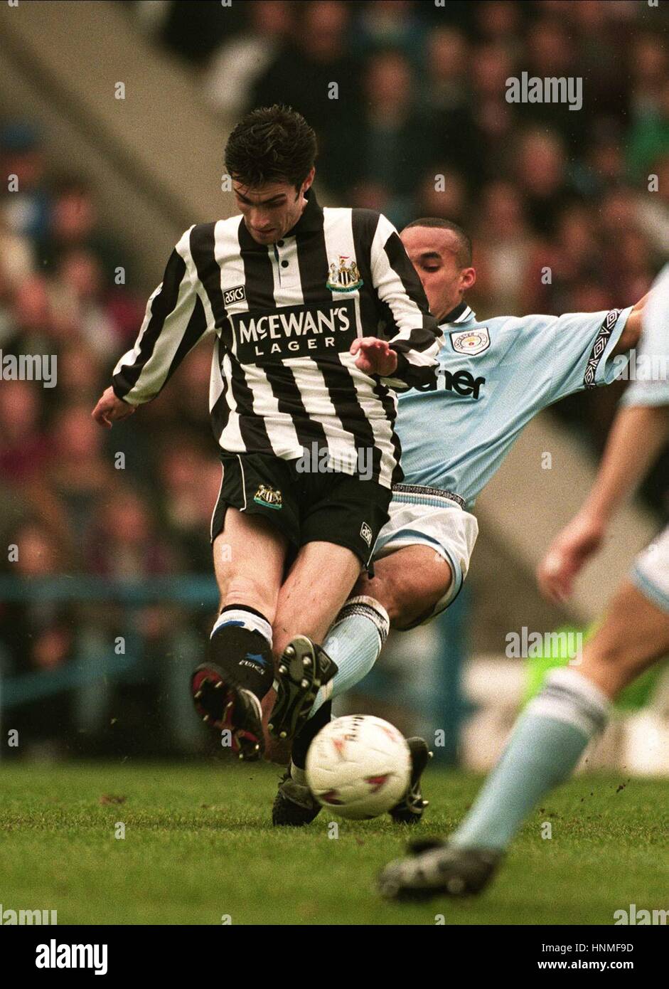 RICHARD EDGEHILL GILLESPIE MAN CITY V NEWCASTLE MAN CITY V NEWCASTLE ...