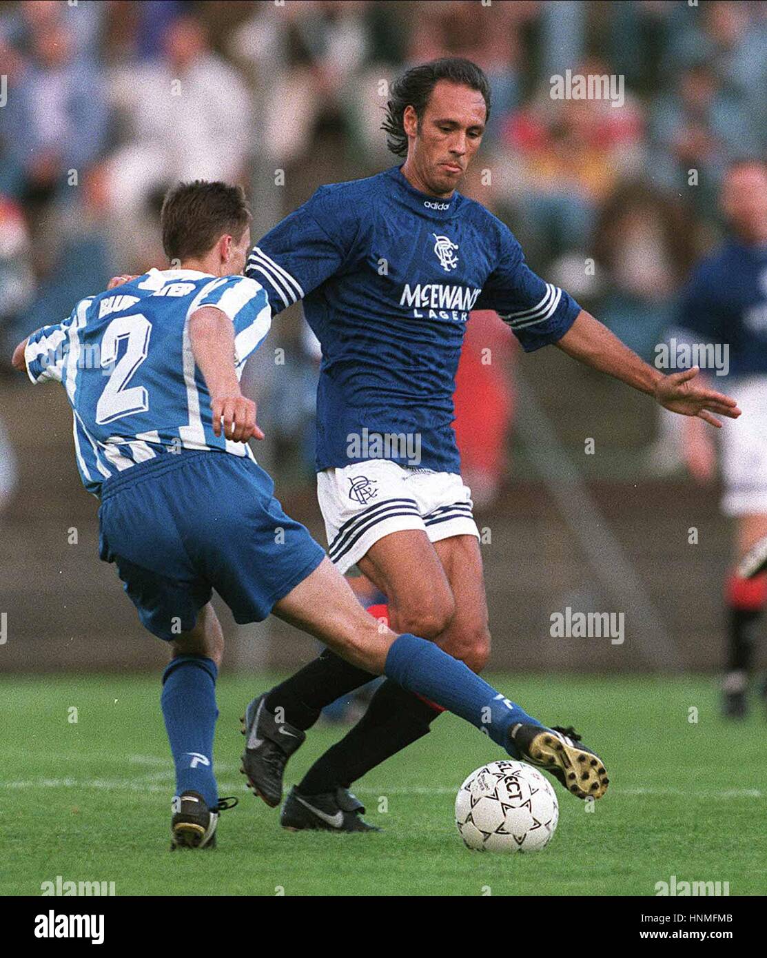 MARK HATELEY EFB V GLASGOW RANGERS EFB V GLASGOW RANGERS 24 July 1995 ...