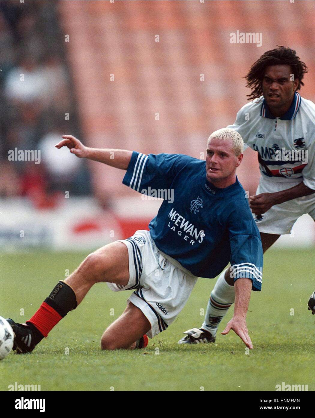 Paul gascoigne rangers hi-res stock photography and images - Alamy