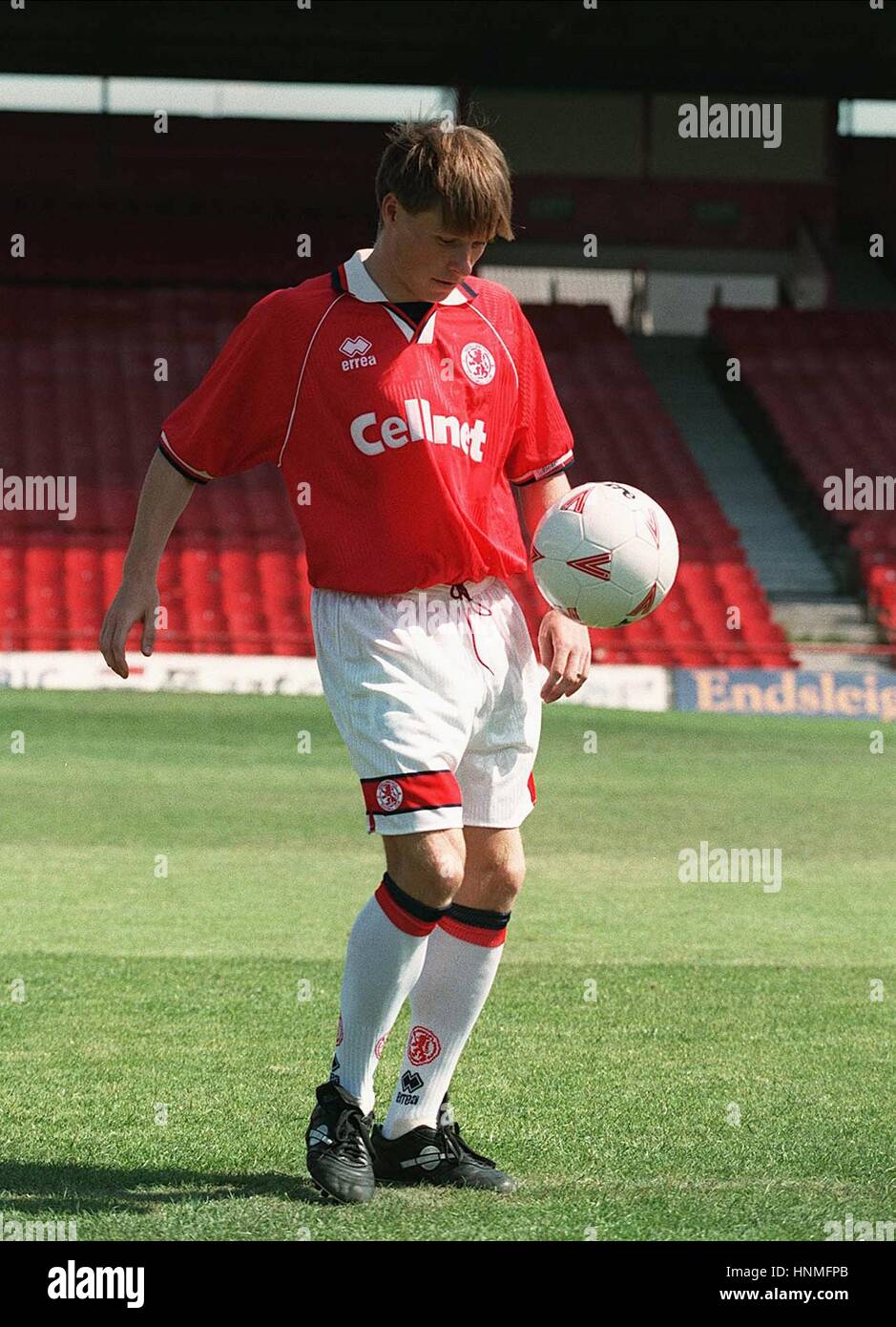 NICK BARMBY MIDDLESBROUGH PRESS CONFERENCE MIDDLESBROUGH PRESS ...