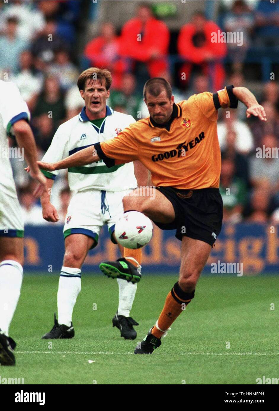 SHAUN TEALE STEVE BULL TRANMERE V WOLVES TRANMERE V WOLVES 12 August ...