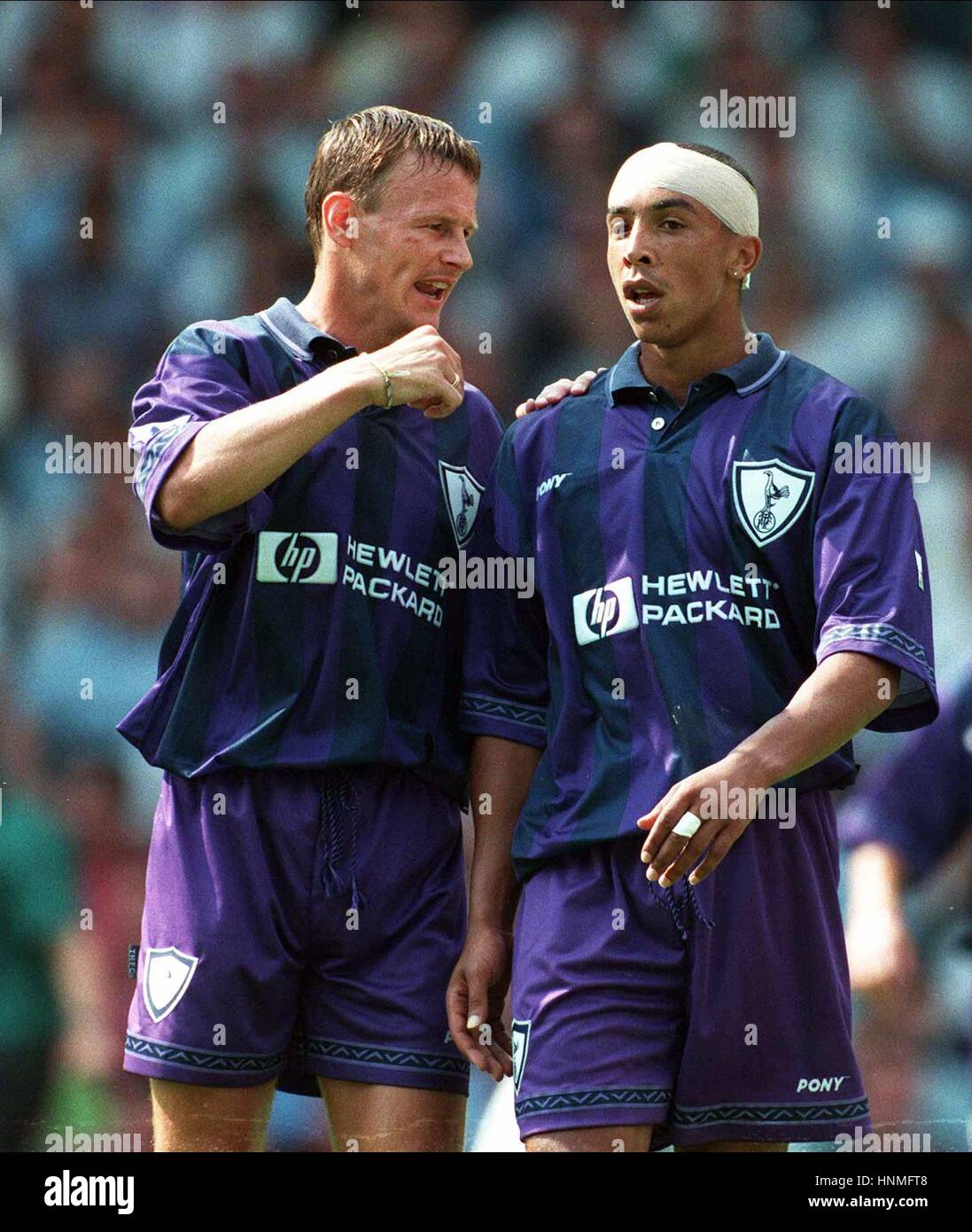 CHRIS ARMSTRONG SHERINGHAM MANCHESTER CITY MANCHESTER CITY & TOTTENHAM ...