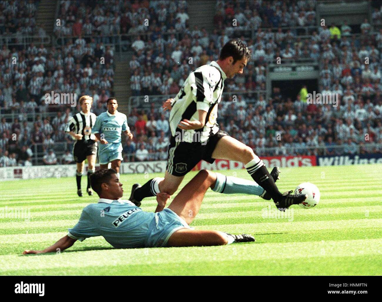 KEITH GILLISPIE MARCUS HALL NEWCASTLE V COVENTRY NEWCASTLE V COVENTRY ...
