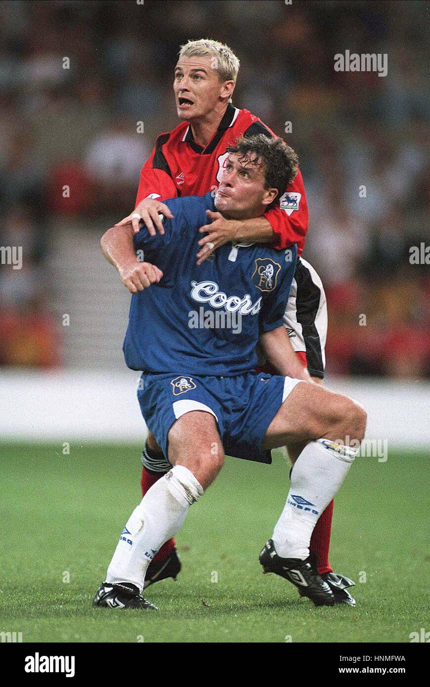 MARK HUGHES COLIN COOPER NOTTINGHAM FOREST V NOTTINGHAM FOREST V ...