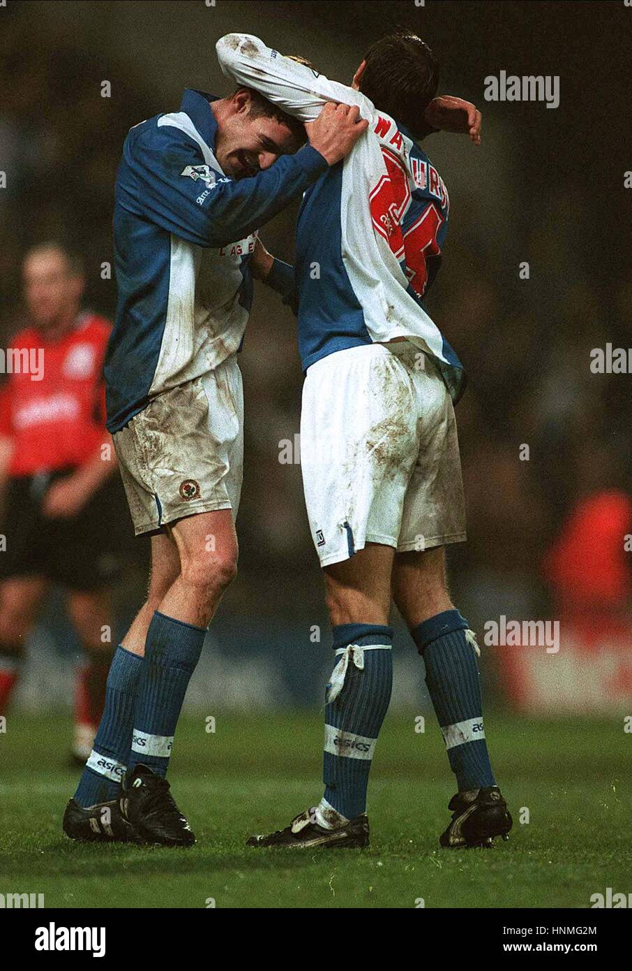 CHRIS SUTTON & PAUL WARHURST BLACKBURN R. V NOTTS FOREST 14 January ...