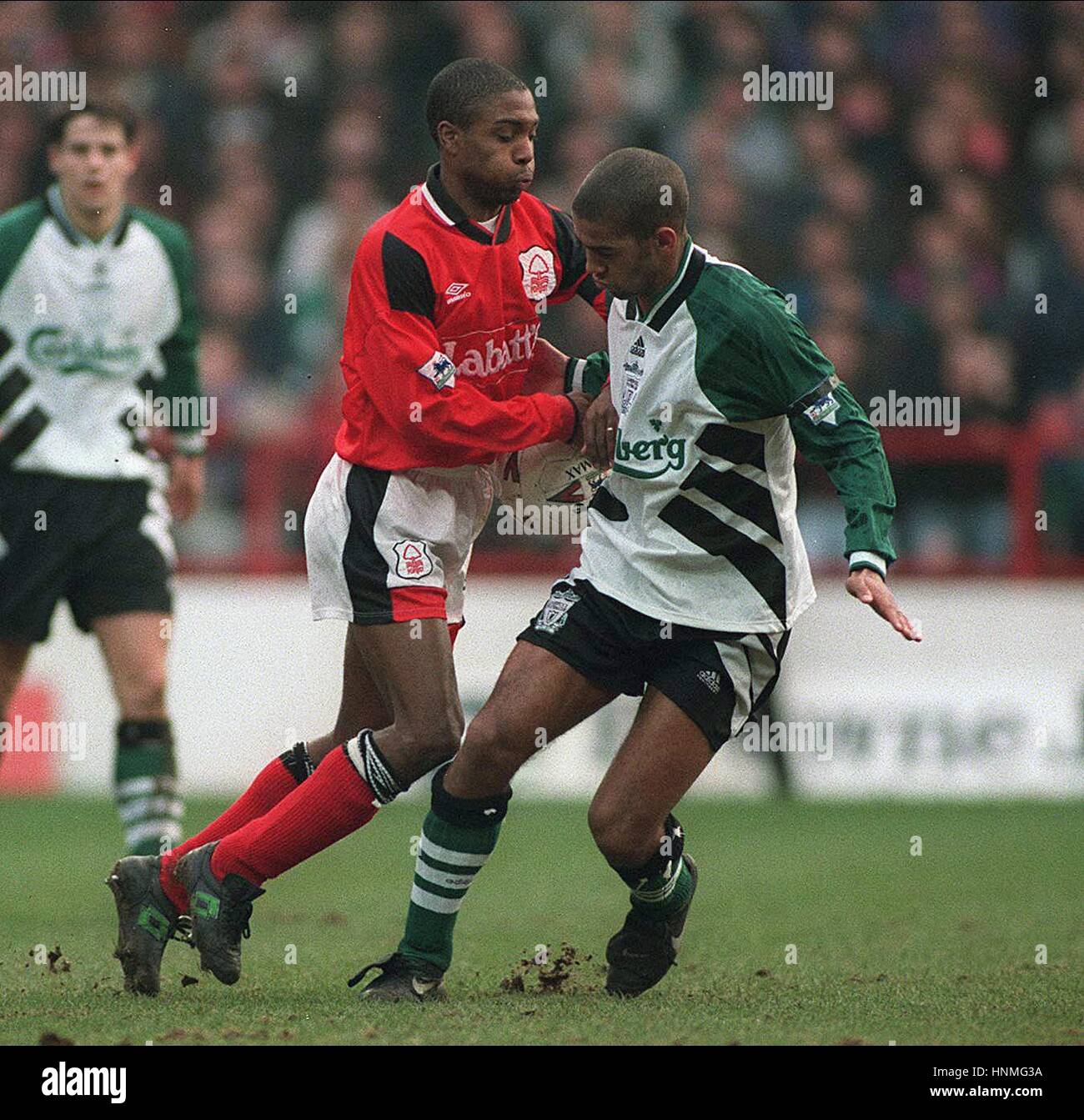 BRYAN ROY & PHIL BABB NOTTINGHAM FOREST V LIVERPOOL 04 February 1995 ...