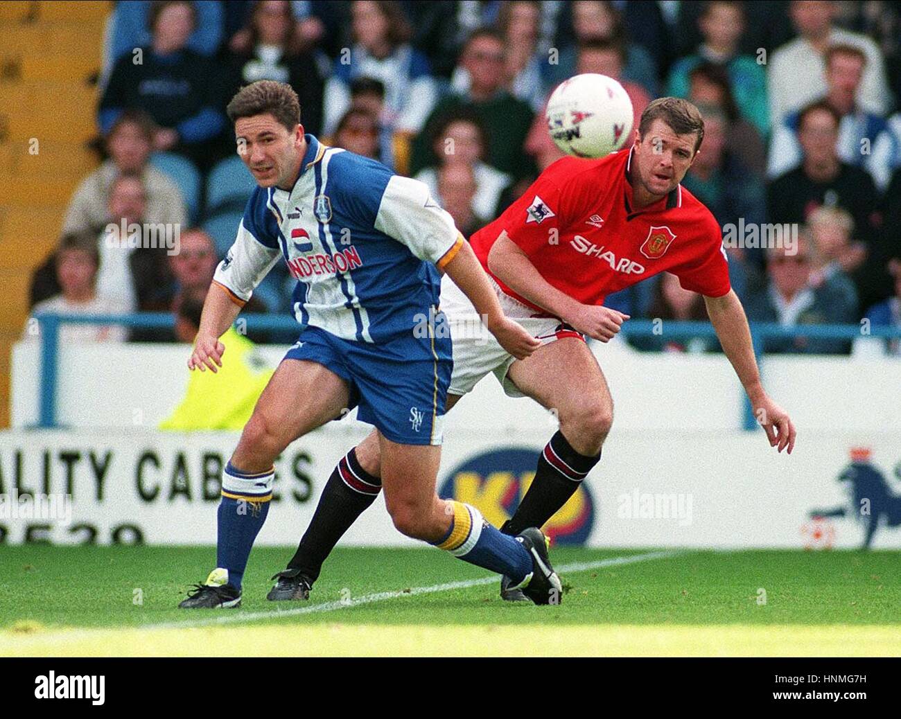DAVID HIRST GARY PALLISTER SHEFFIELD WEDNESDAY V SHEFFIELD WEDNESDAY V ...