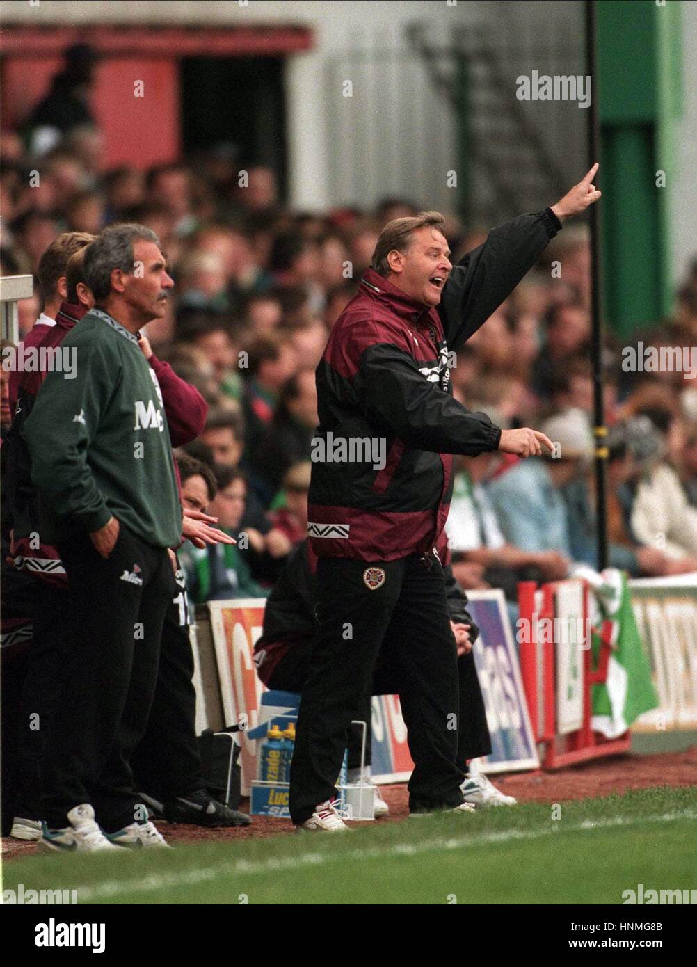 JIM JEFFERIES HIBERNIAN V HEARTS HIBERNIAN V HEARTS 01 October 1995 ...