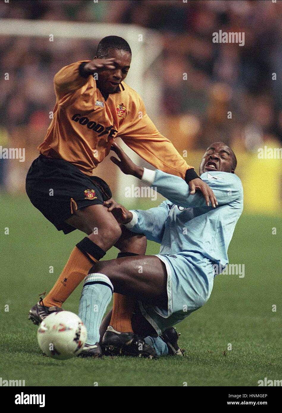 MARK RANKINE PAUL WILLIAMS WOLVES V COVENTRY CITY WOLVES V COVENTRY ...
