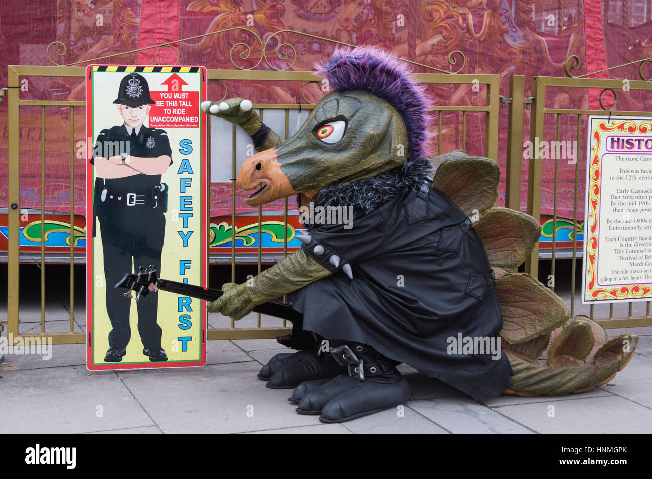 London, UK. 14 February 2017. Finnish heavy metal dinosaur band ...