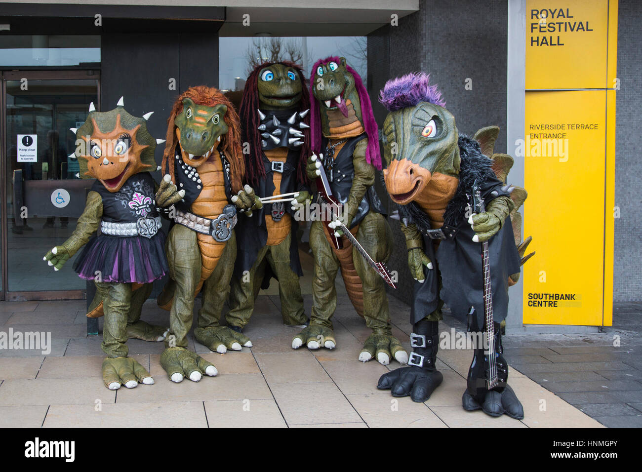 London, UK. 14 February 2017. Finnish heavy metal dinosaur band ...