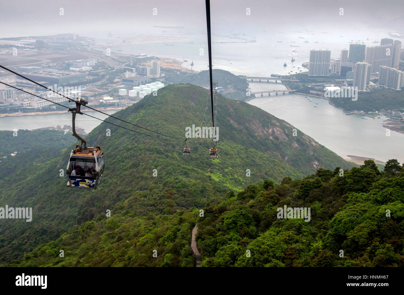 Cable car in hong kong hi-res stock photography and images - Alamy