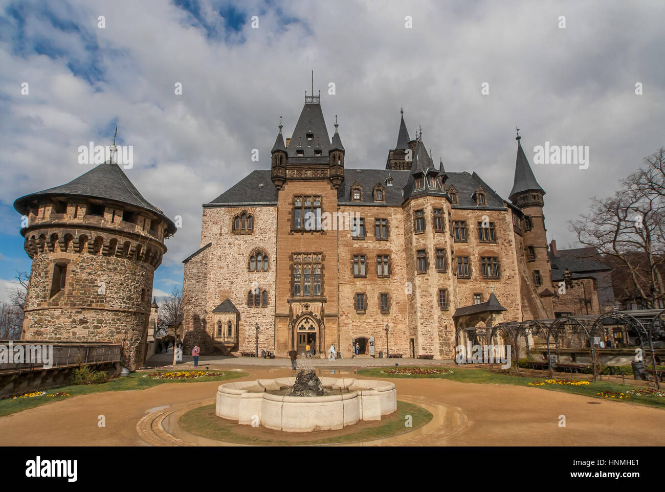 Tower castle wernigerode in hi-res stock photography and images - Alamy