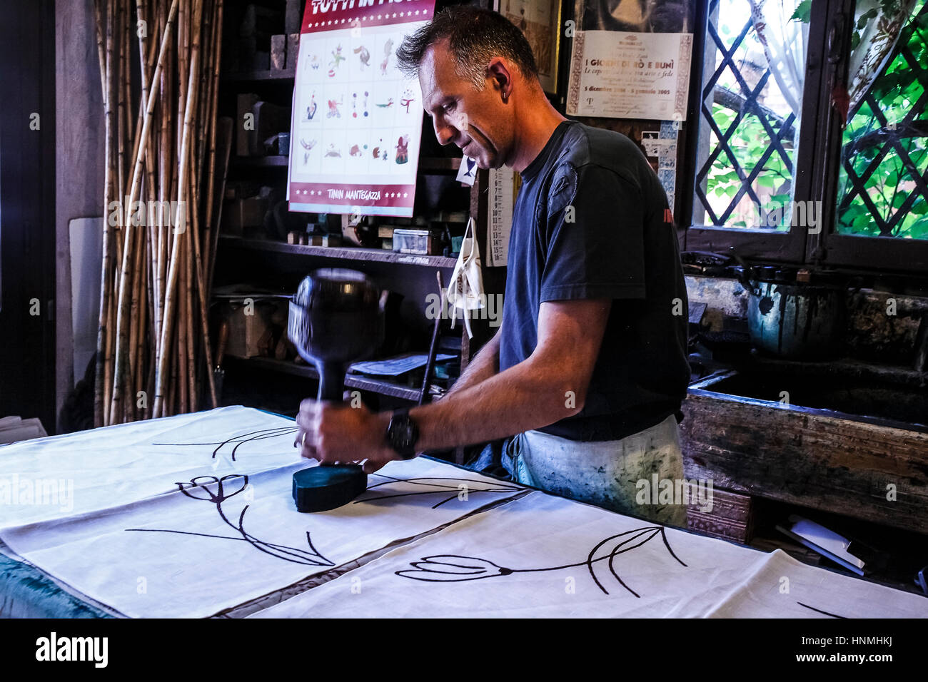 Italy Emilia Romagna Gambettola printing house Pascucci - work stamper ...