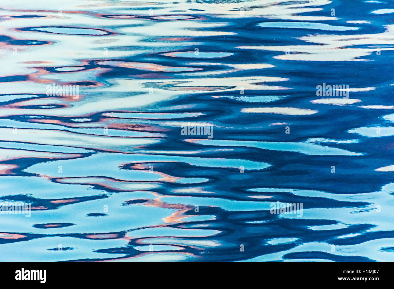 abstract reflection in water ripples Stock Photo - Alamy