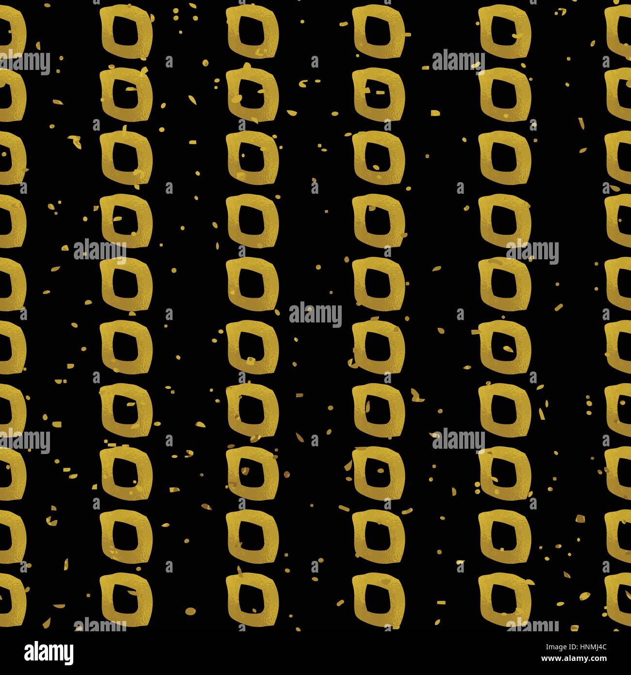 Geometric black and gold seamless pattern Stock Vector Image & Art - Alamy